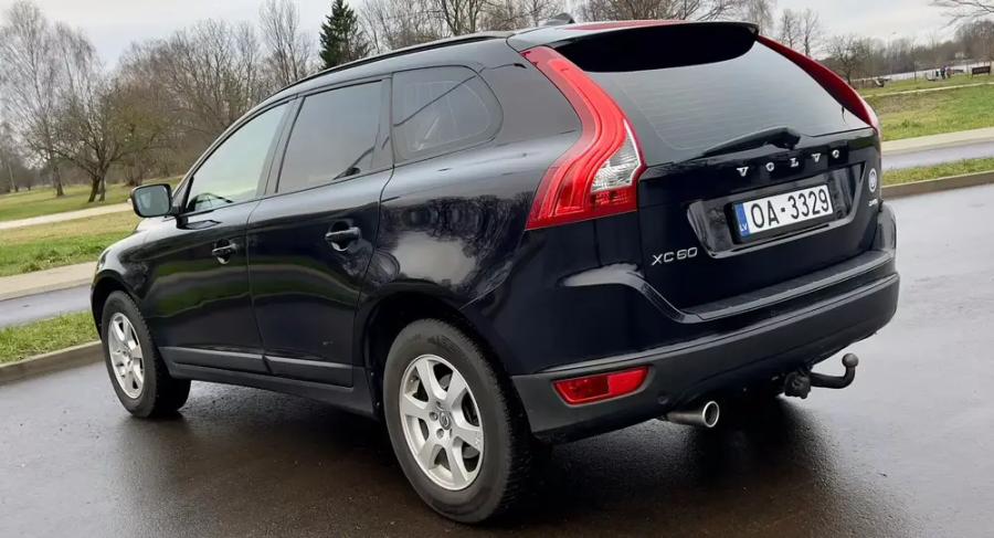 Melns Volvo XC60 2009 Rīga, ar dzinēja tilpumu 2.40 L un nobraukumu 237 tūkst. km par 8200 €, foto 6 vietnē AUTOMOTO.COM.LV
