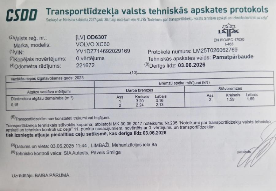 Melns Volvo XC60 2009 Rīga, ar dzinēja tilpumu 2.40 L un nobraukumu 221 tūkst. km par 9450 €, foto 15 vietnē AUTOMOTO.COM.LV