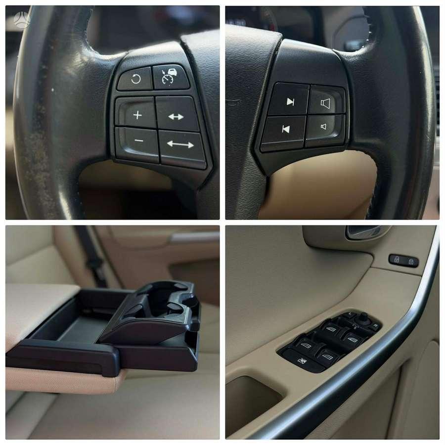 Black Volvo XC60 2009 in Vilnius, with an engine capacity of 2.40 L and mileage of 296 thousand km for 4900 €, photo 14 on AUTOMOTO.COM.LV