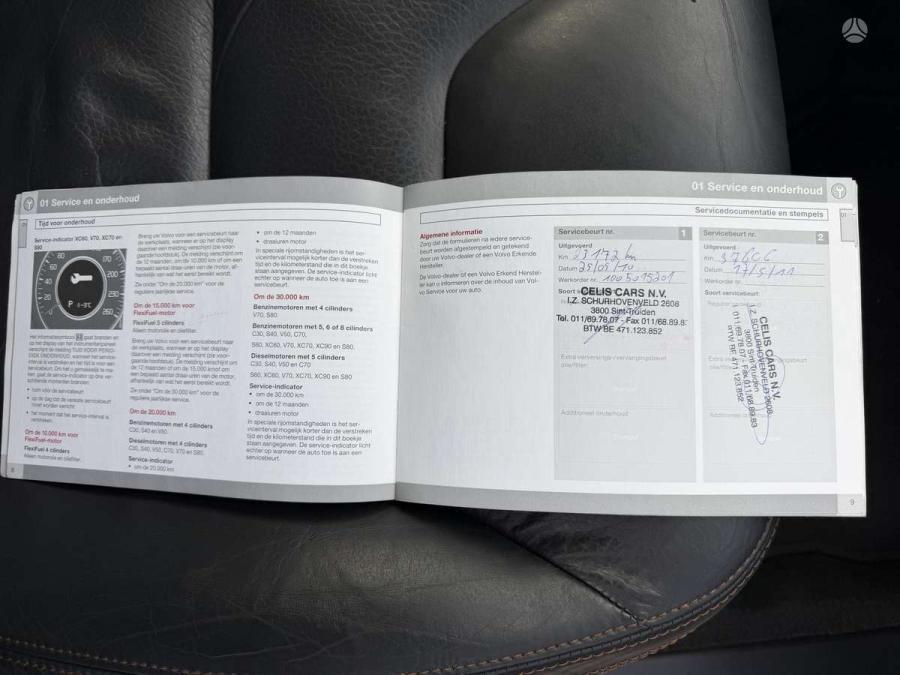 Черный Вольво ХС60 2009 в Утена, объемом двигателя 2.40 л и пробегом 250 тыс. км за 7950 €, фото 37 на AUTOMOTO.COM.LV
