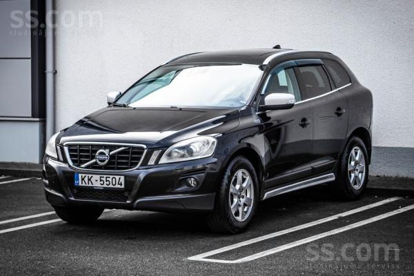 Black Volvo XC60 2009 in Riga, with an engine capacity of 2.40 L and mileage of 273 thousand km for 7450 €, photo 1 on AUTOMOTO.COM.LV