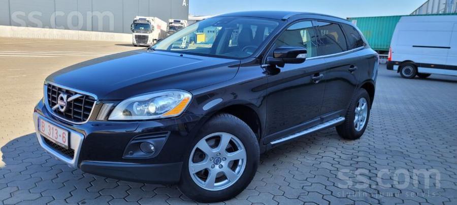 Black Volvo XC60 2010 in Riga, with an engine capacity of 2.40 L and mileage of 0 thousand km for 12790 €, photo 6 on AUTOMOTO.COM.LV