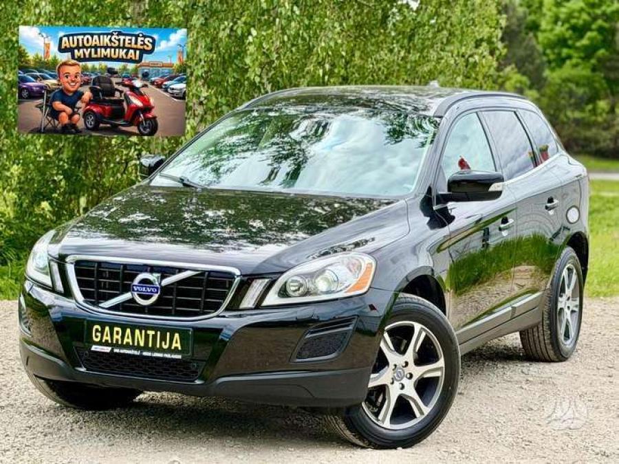 Black Volvo XC60 2010 in Siauliai, with an engine capacity of 2.40 L and mileage of 259 thousand km for 11450 €, photo 3 on AUTOMOTO.COM.LV