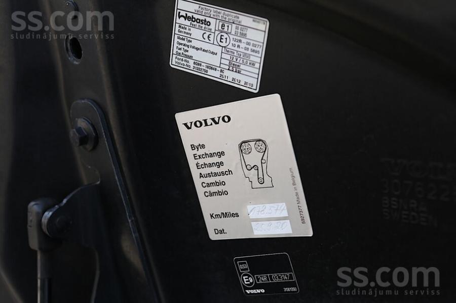 Melns Volvo XC60 2011 Tukums, ar dzinēja tilpumu 2.40 L un nobraukumu 246 tūkst. km par 9450 €, foto 33 vietnē AUTOMOTO.COM.LV