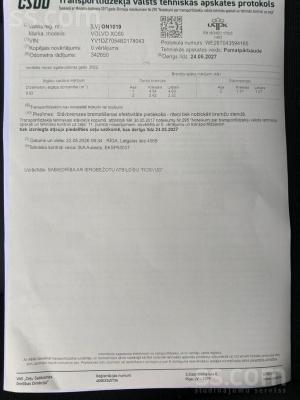 Черный Вольво ХС60 2011 в Рига, объемом двигателя 2.40 л и пробегом 343 тыс. км за 6750 €, фото 22 на AUTOMOTO.COM.LV