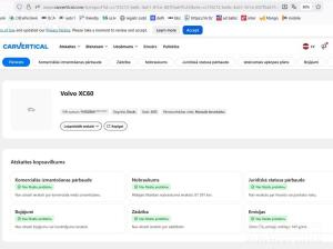 Черный Вольво ХС60 2012 в Елгава, объемом двигателя 2.00 л и пробегом 117 тыс. км за 11990 €, фото 29 на AUTOMOTO.COM.LV