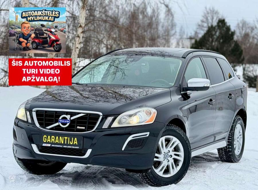 Black Volvo XC60 2012 in Siauliai, with an engine capacity of 2.40 L and mileage of 264 thousand km for 11999 €, photo 2 on AUTOMOTO.COM.LV
