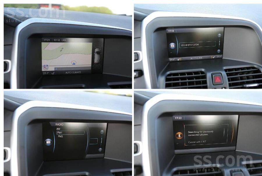 Black Volvo XC60 2012 in Tukums, with an engine capacity of 2.40 L and mileage of 193 thousand km for 10490 €, photo 18 on AUTOMOTO.COM.LV