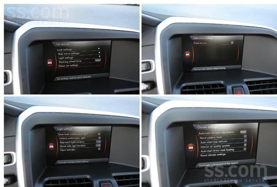 Black Volvo XC60 2012 in Tukums, with an engine capacity of 2.40 L and mileage of 193 thousand km for 10490 €, photo 20 on AUTOMOTO.COM.LV