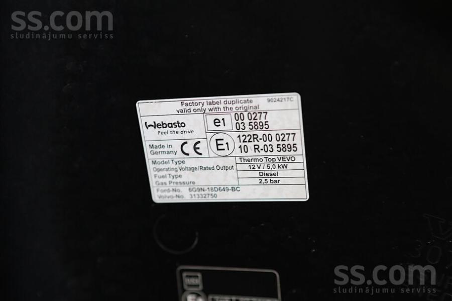 Black Volvo XC60 2012 in Tukums, with an engine capacity of 2.40 L and mileage of 193 thousand km for 10490 €, photo 33 on AUTOMOTO.COM.LV
