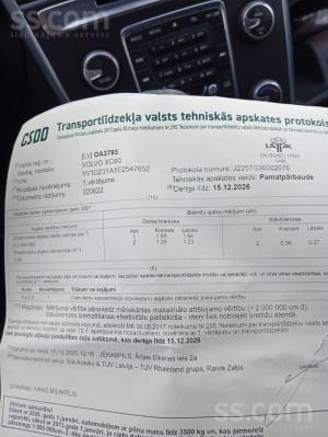 Черный Вольво ХС60 2013 в Екабпилс, объемом двигателя 2.00 л и пробегом 224 тыс. км за 7800 €, фото 22 на AUTOMOTO.COM.LV
