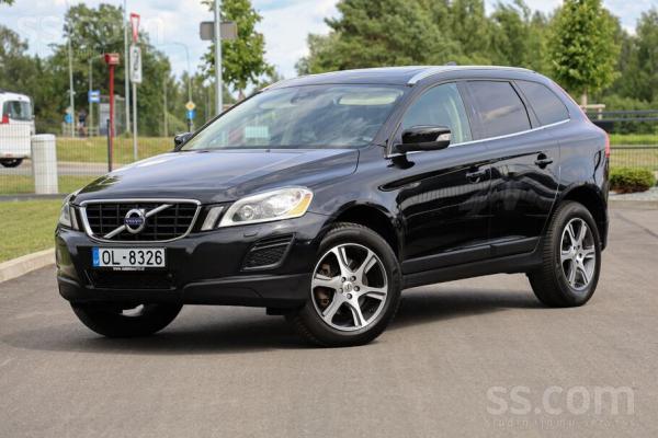 Black Volvo XC60 2013 in Jelgava, with an engine capacity of 2.40 L and mileage of 0 thousand km for 9990 €, photo 1 on AUTOMOTO.COM.LV