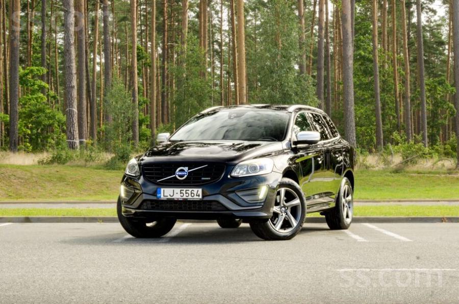 Black Volvo XC60 2013 in Riga, with an engine capacity of 2.40 L and mileage of 338 thousand km for 11490 €, photo 1 on AUTOMOTO.COM.LV