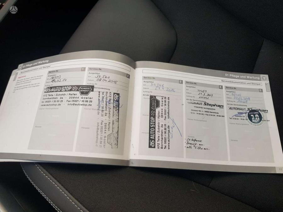 Black Volvo XC60 2013 in Pakruojis, with an engine capacity of 2.00 L and mileage of 206 thousand km for 10699 €, photo 25 on AUTOMOTO.COM.LV
