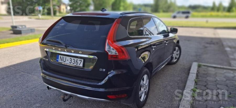 Melns Volvo XC60 2014 Daugavpils, ar dzinēja tilpumu 2.00 L un nobraukumu 268 tūkst. km par 9500 €, foto 3 vietnē AUTOMOTO.COM.LV
