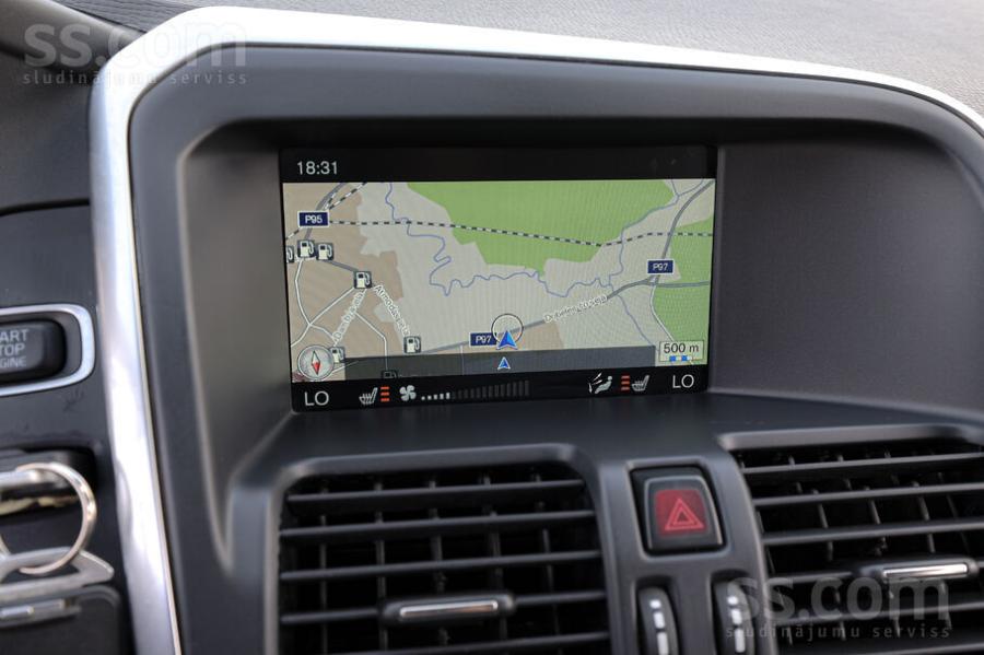 Black Volvo XC60 2014 in Jelgava, with an engine capacity of 2.40 L and mileage of 0 thousand km for 13850 €, photo 18 on AUTOMOTO.COM.LV