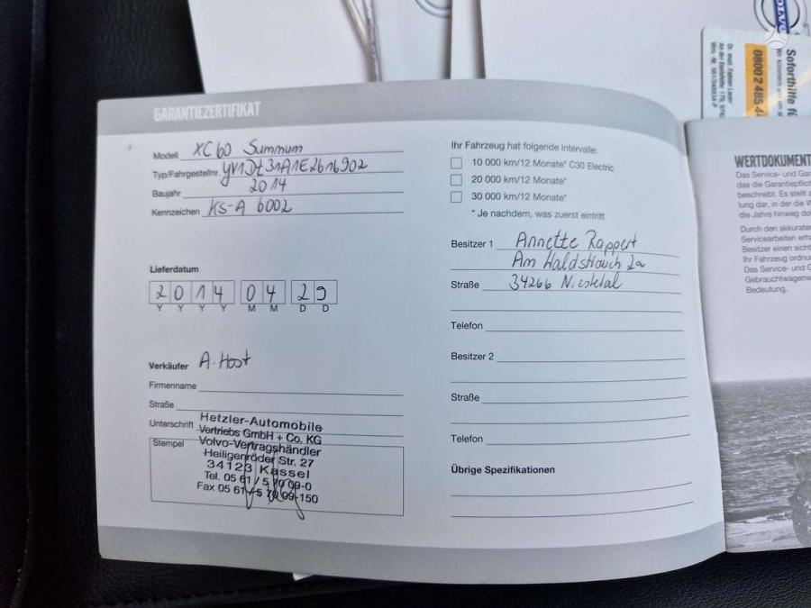 Melns Volvo XC60 2014 Viļņa, ar dzinēja tilpumu 1.98 L un nobraukumu 177 tūkst. km par 12650 €, foto 26 vietnē AUTOMOTO.COM.LV
