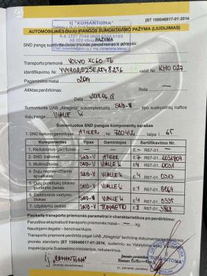 Черный Вольво ХС60 2014 в Вильнюс, объемом двигателя 2.95 л и пробегом 263 тыс. км за 8950 €, фото 13 на AUTOMOTO.COM.LV