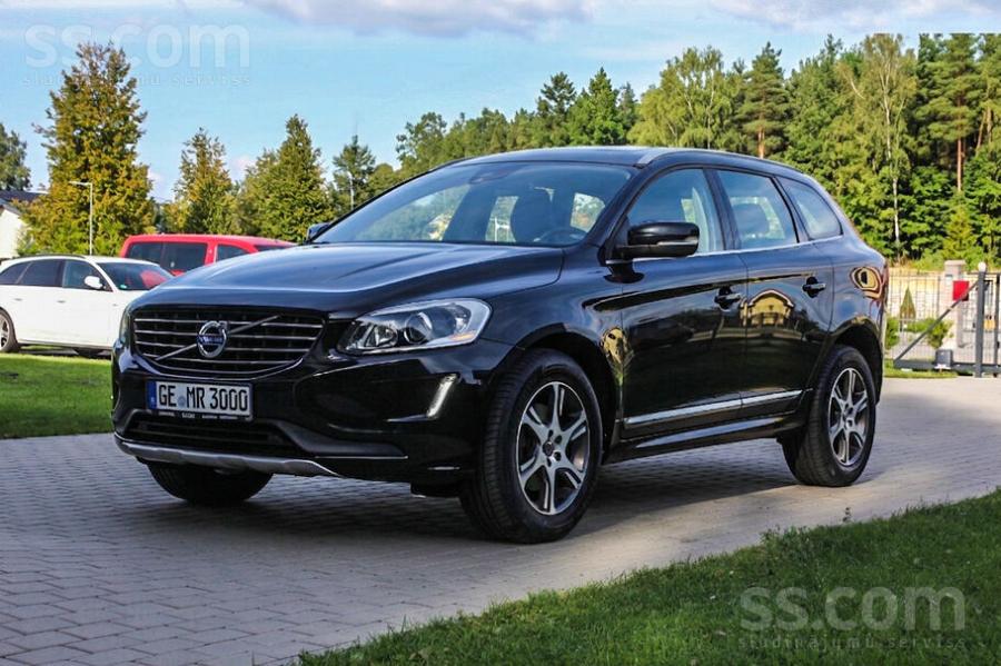 Черный Вольво ХС60 2014 в Елгава, объемом двигателя 2.00 л и пробегом 274 тыс. км за 9996 €, фото 1 на AUTOMOTO.COM.LV
