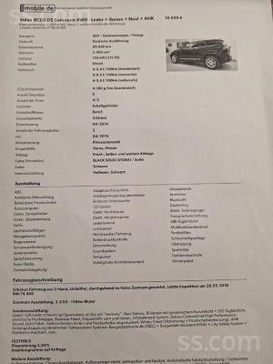 Black Volvo XC60 2014 in Riga, with an engine capacity of 2.40 L and mileage of 272 thousand km for 9450 €, photo 10 on AUTOMOTO.COM.LV