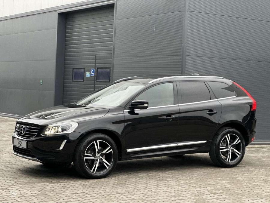Black Volvo XC60 2015 in Kaunas, with an engine capacity of 1.97 L and mileage of 296 thousand km for 13790 €, photo 1 on AUTOMOTO.COM.LV