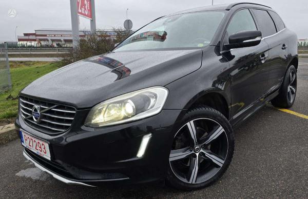 Black Volvo XC60 2015 in Kaunas, with an engine capacity of 1.97 L and mileage of 350 thousand km for 7290 €, photo 1 on AUTOMOTO.COM.LV