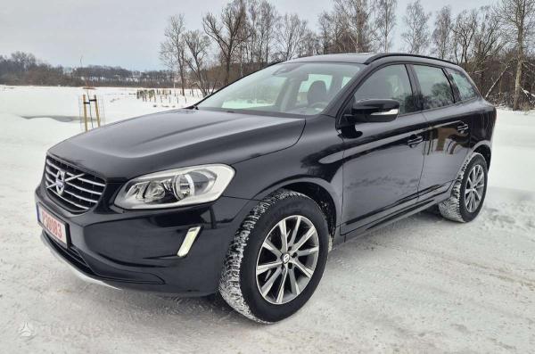 Black Volvo XC60 2015 in Utena, with an engine capacity of 1.98 L and mileage of 262 thousand km for 10750 €, photo 1 on AUTOMOTO.COM.LV