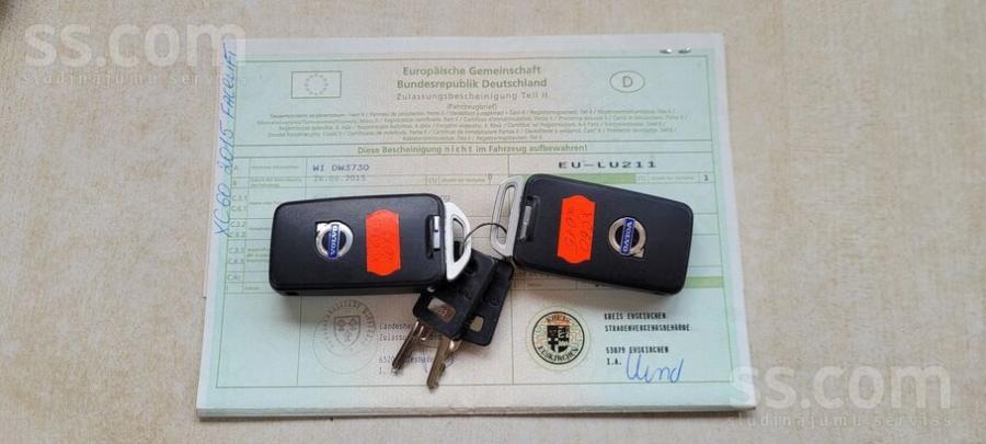 Черный Вольво ХС60 2015 в Рига, объемом двигателя 2.00 л и пробегом 0 тыс. км за 13500 €, фото 10 на AUTOMOTO.COM.LV