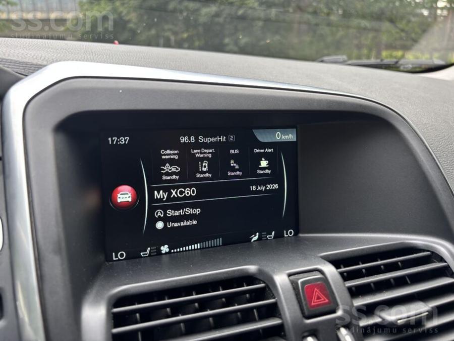 Black Volvo XC60 2015 in Riga, with an engine capacity of 2.00 L and mileage of 369 thousand km for 9290 €, photo 24 on AUTOMOTO.COM.LV