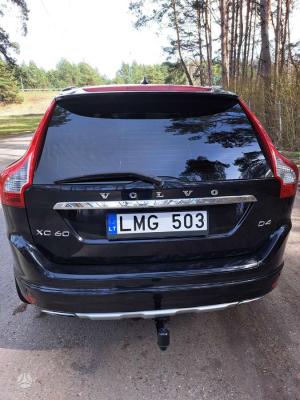 Black Volvo XC60 2015 in Ukmerge, with an engine capacity of 1.97 L and mileage of 310 thousand km for 8500 €, photo 8 on AUTOMOTO.COM.LV