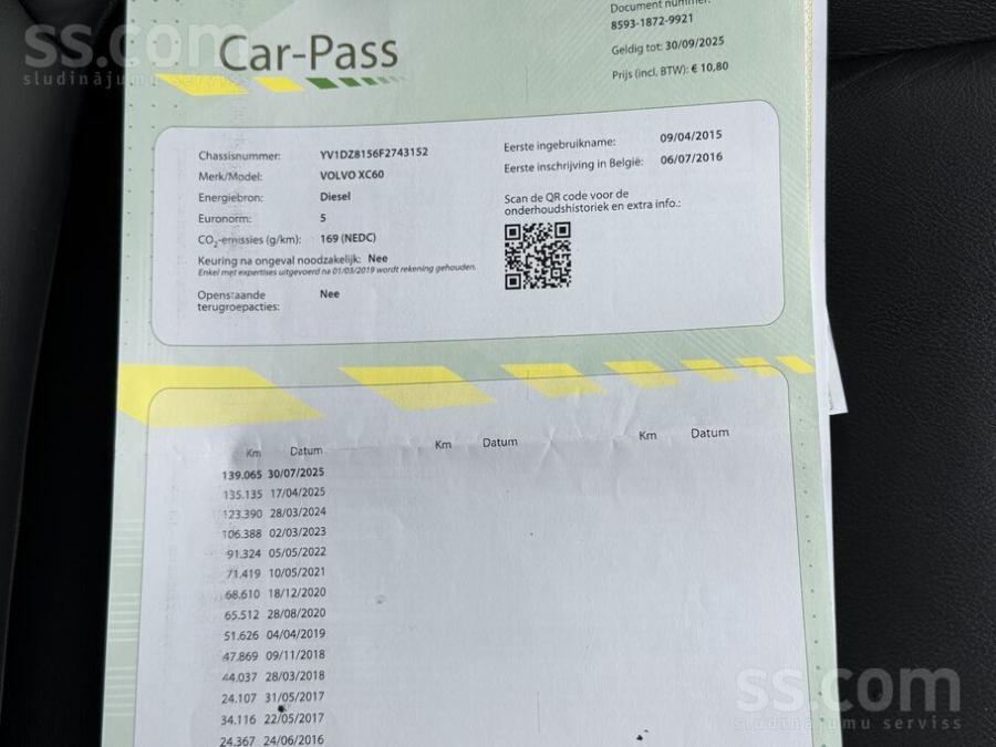 Melns Volvo XC60 2015 Rīga, ar dzinēja tilpumu 2.40 L un nobraukumu 152 tūkst. km par 15990 €, foto 27 vietnē AUTOMOTO.COM.LV