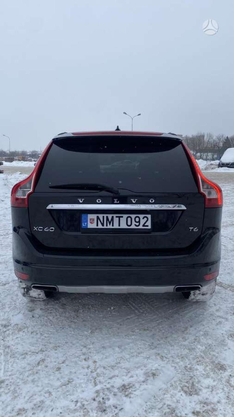 Melns Volvo XC60 2016 Klaipėda, ar dzinēja tilpumu 1.97 L un nobraukumu 235 tūkst. km par 13100 €, foto 5 vietnē AUTOMOTO.COM.LV