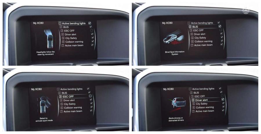 Black Volvo XC60 2016 in Vilnius, with an engine capacity of 2.00 L and mileage of 168 thousand km for 14950 €, photo 23 on AUTOMOTO.COM.LV