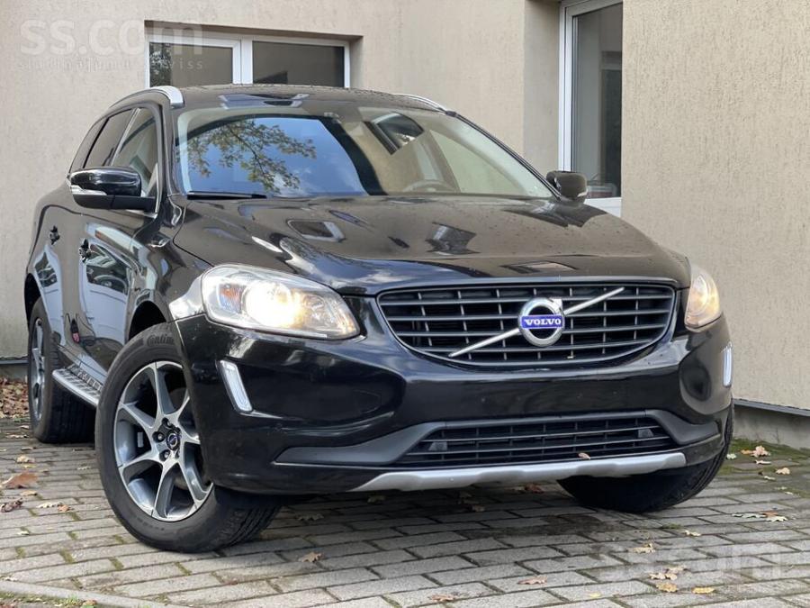 Black Volvo XC60 2016 in Riga, with an engine capacity of 2.00 L and mileage of 0 thousand km for 14400 €, photo 1 on AUTOMOTO.COM.LV