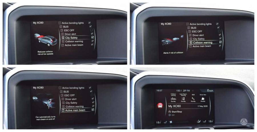 Black Volvo XC60 2016 in Vilnius, with an engine capacity of 2.00 L and mileage of 168 thousand km for 13950 €, photo 25 on AUTOMOTO.COM.LV