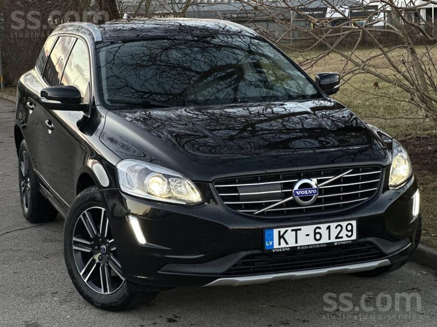 Black Volvo XC60 2017 in Riga, with an engine capacity of 2.40 L and mileage of 208 thousand km for 17100 €, photo 1 on AUTOMOTO.COM.LV
