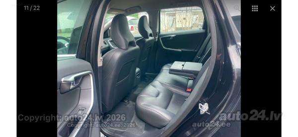 Black Volvo XC60 2017 in Tallinn, with an engine capacity of 2.00 L and mileage of 189 thousand km for 14999 €, photo 6 on AUTOMOTO.COM.LV