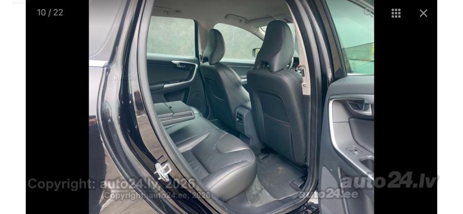 Melns Volvo XC60 2017 Tallina, ar dzinēja tilpumu 2.00 L un nobraukumu 189 tūkst. km par 14999 €, foto 8 vietnē AUTOMOTO.COM.LV