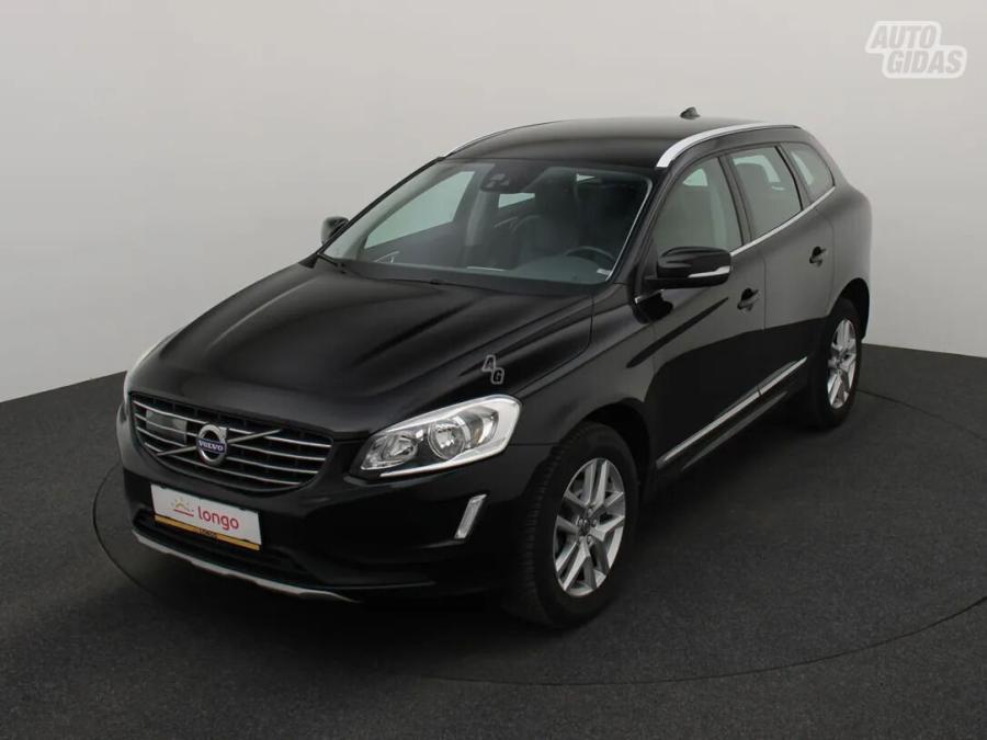 Black Volvo XC60 2017 in Vilnius, with an engine capacity of 2.00 L and mileage of 207 thousand km for 16899 €, photo 1 on AUTOMOTO.COM.LV