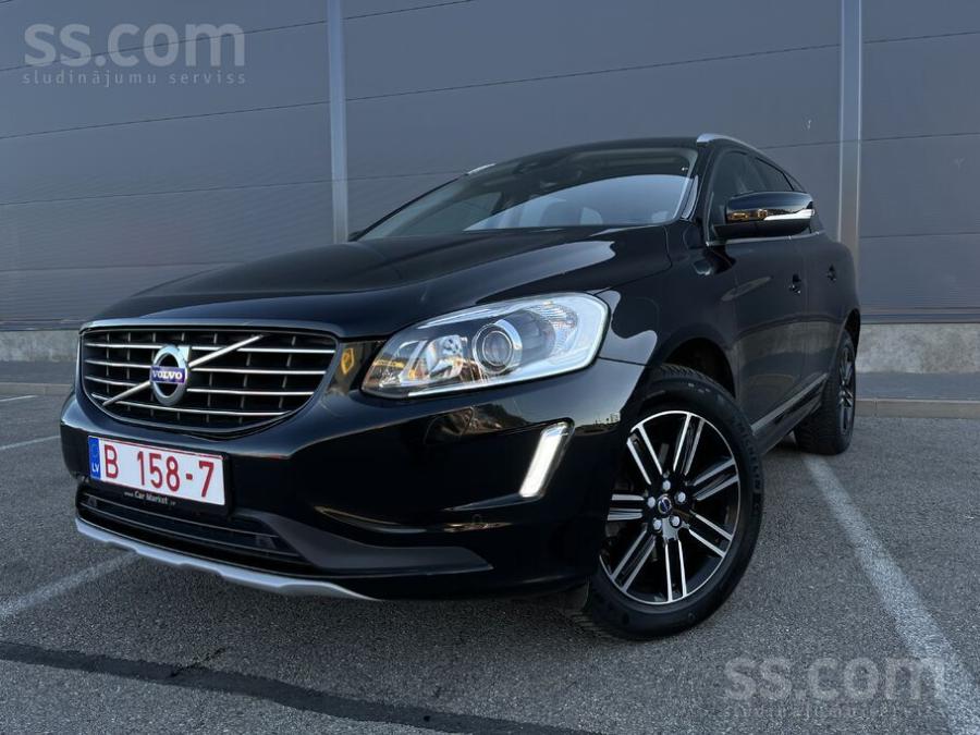 Black Volvo XC60 2017 in Riga, with an engine capacity of 2.00 L and mileage of 247 thousand km for 13900 €, photo 1 on AUTOMOTO.COM.LV