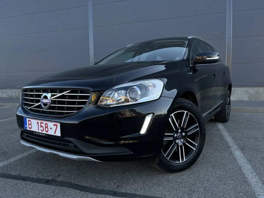 Black Volvo XC60 2017 in Riga, with an engine capacity of 2.00 L and mileage of 247 thousand km for 13900 €, photo 1 on AUTOMOTO.COM.LV