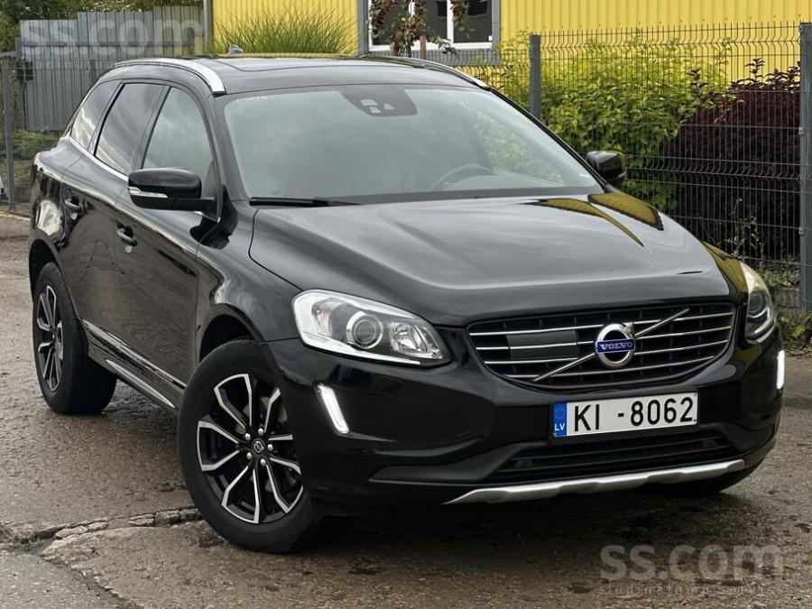 Black Volvo XC60 2017 in Riga, with an engine capacity of 2.40 L and mileage of 234 thousand km for 17200 €, photo 1 on AUTOMOTO.COM.LV