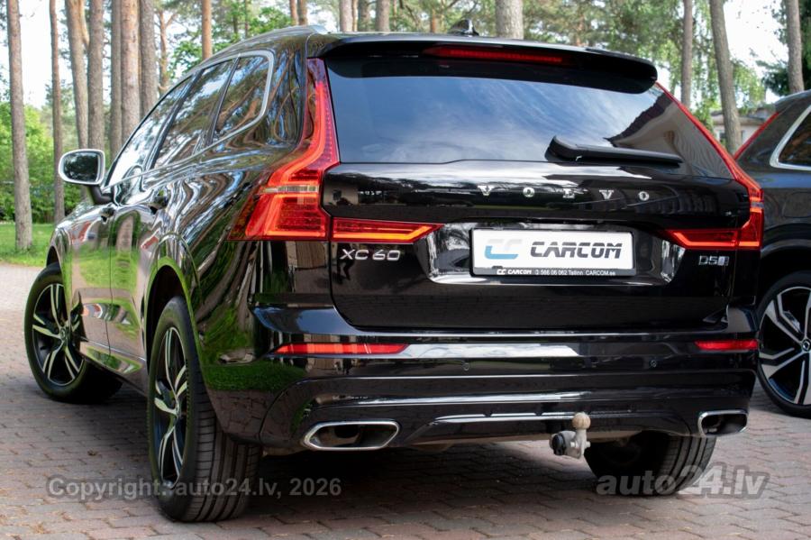 Black Volvo XC60 2018 in Tallinn, with an engine capacity of 2.00 L and mileage of 167 thousand km for 28990 €, photo 8 on AUTOMOTO.COM.LV