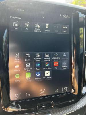 Black Volvo XC60 2018 in Klaipeda, with an engine capacity of 1.97 L and mileage of 110 thousand km for 26900 €, photo 37 on AUTOMOTO.COM.LV
