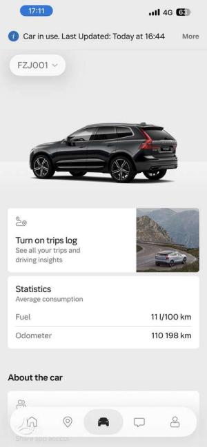 Black Volvo XC60 2018 in Klaipeda, with an engine capacity of 1.97 L and mileage of 110 thousand km for 26900 €, photo 44 on AUTOMOTO.COM.LV