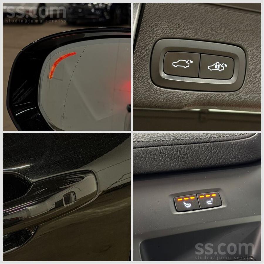 Black Volvo XC60 2018 in Jurmala, with an engine capacity of 2.00 L and mileage of 219 thousand km for 21450 €, photo 28 on AUTOMOTO.COM.LV