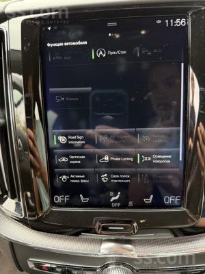Black Volvo XC60 2018 in Riga, with an engine capacity of 2.00 L and mileage of 84 thousand km for 25500 €, photo 7 on AUTOMOTO.COM.LV
