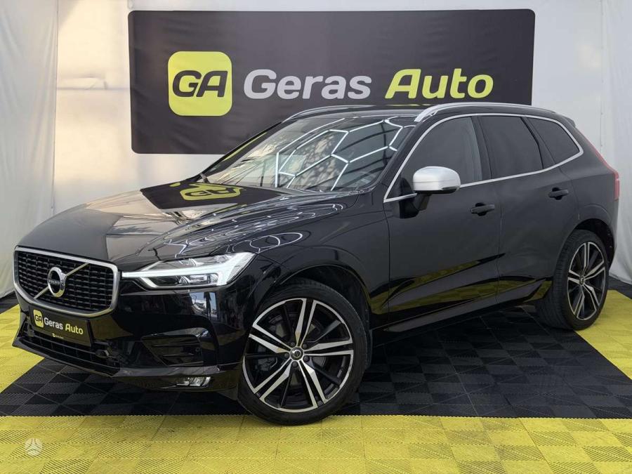 Black Volvo XC60 2018 in Vilnius, with an engine capacity of 1.97 L and mileage of 251 thousand km for 19700 €, photo 1 on AUTOMOTO.COM.LV