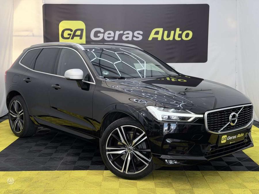 Black Volvo XC60 2018 in Vilnius, with an engine capacity of 1.97 L and mileage of 251 thousand km for 19700 €, photo 4 on AUTOMOTO.COM.LV