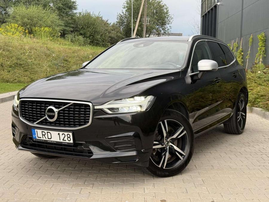 Black Volvo XC60 2018 in Vilnius, with an engine capacity of 1.97 L and mileage of 289 thousand km for 17950 €, photo 5 on AUTOMOTO.COM.LV